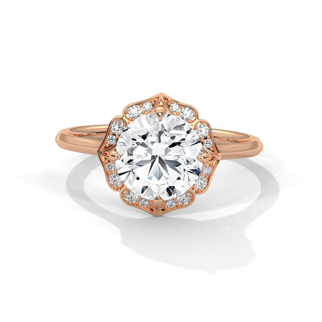Eternal Lotus Diamond Ring | Noveemi